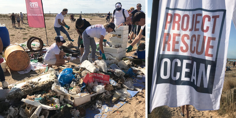 Project Rescue Ocean cleans up worldwide beaches - La Ramoneta